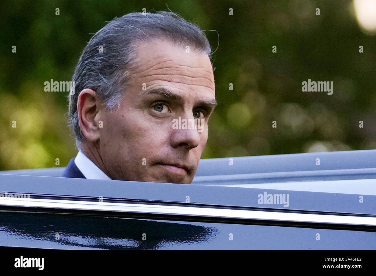 FILE - Hunter Biden steps into a vehicle as he leaves federal court, Sept. 5, 2024, in Los ...