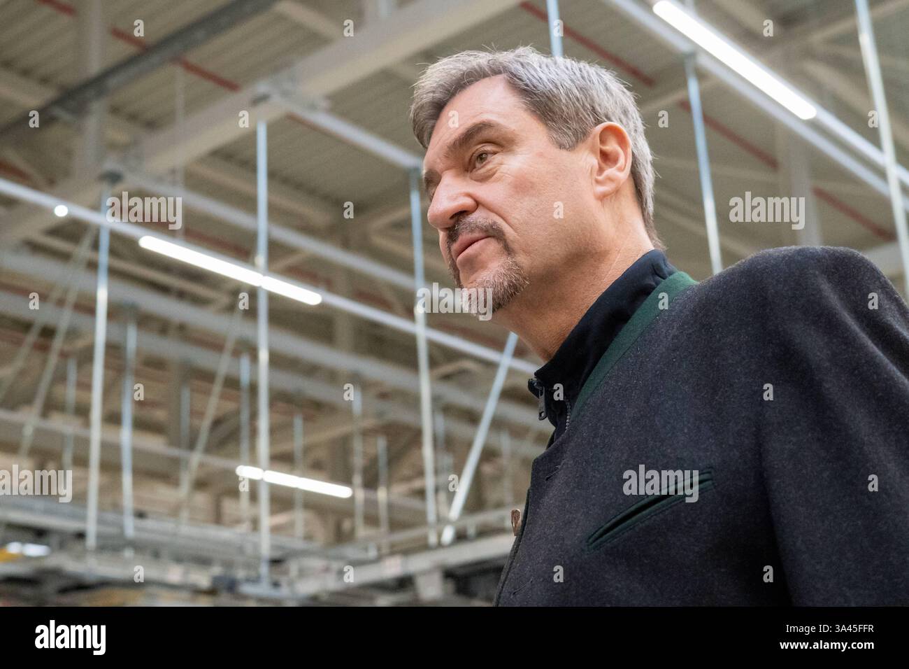 Germering, Bavaria, Germany - 18 March 2025: Opening of the new ...