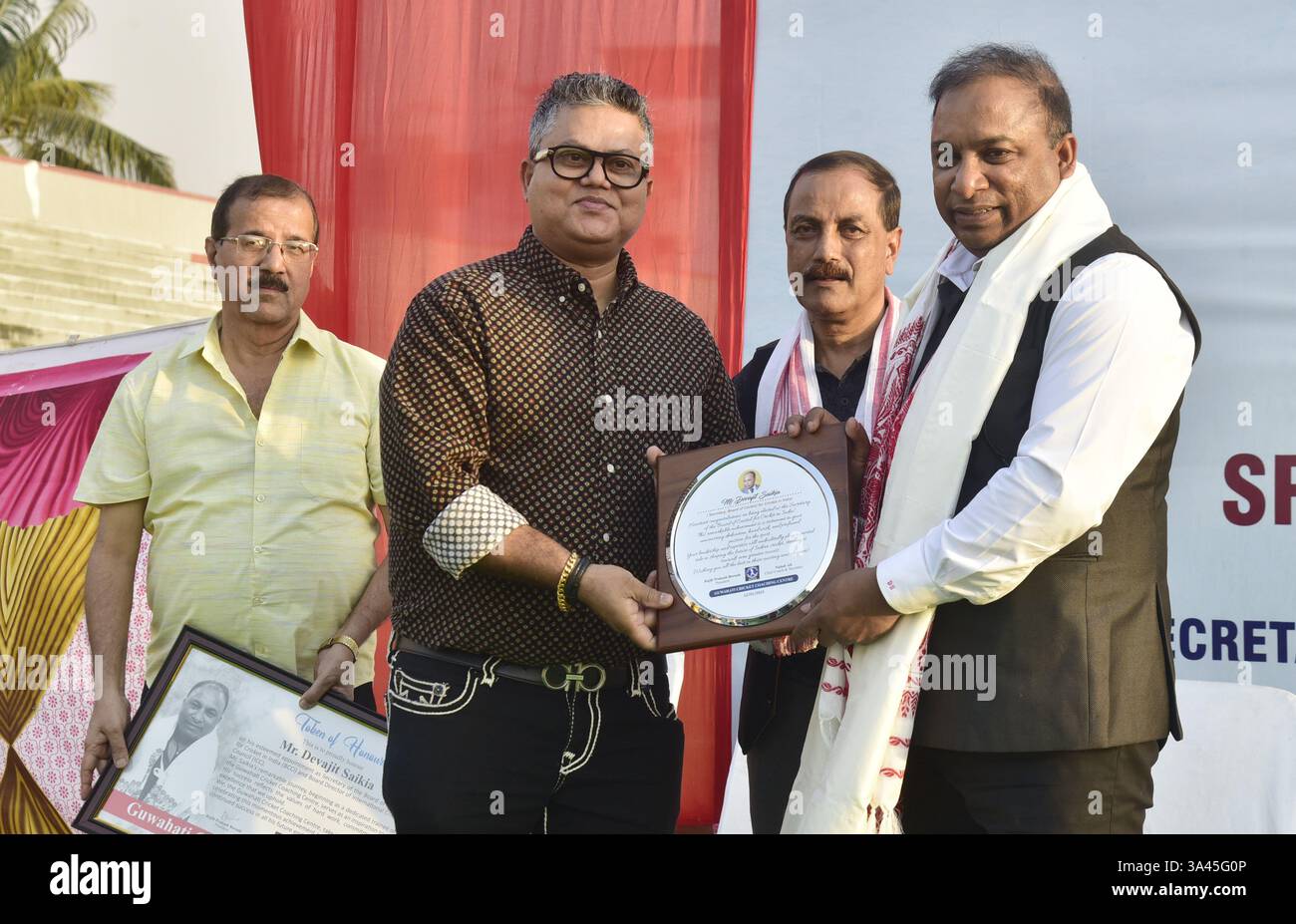 Guwahati, Guwahati, India. 18th Mar, 2025. Devojit Saikia secretary of ...