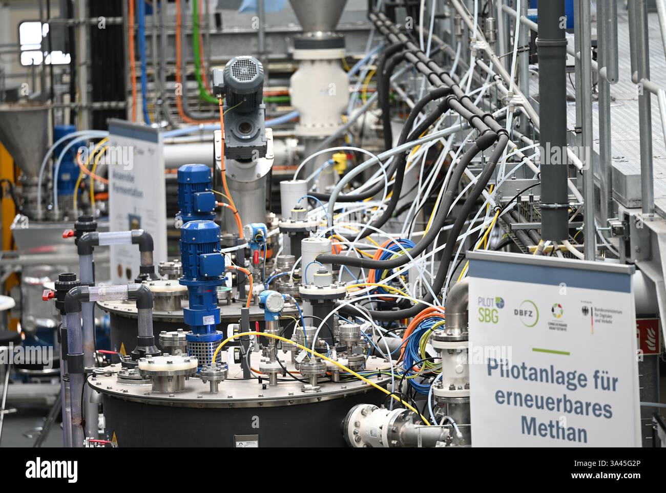 18 March 2025, Saxony, Leipzig: The German Biomass Research Center is ...