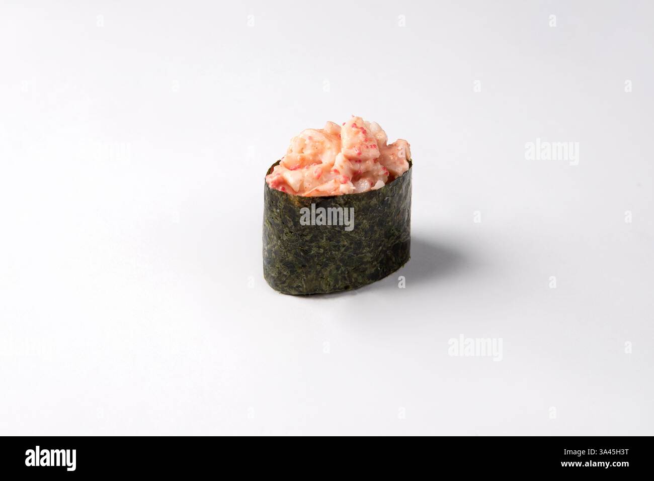 gunkan sushi on a white background. menu, Japan food, gunkan Stock Photo - Alamy
