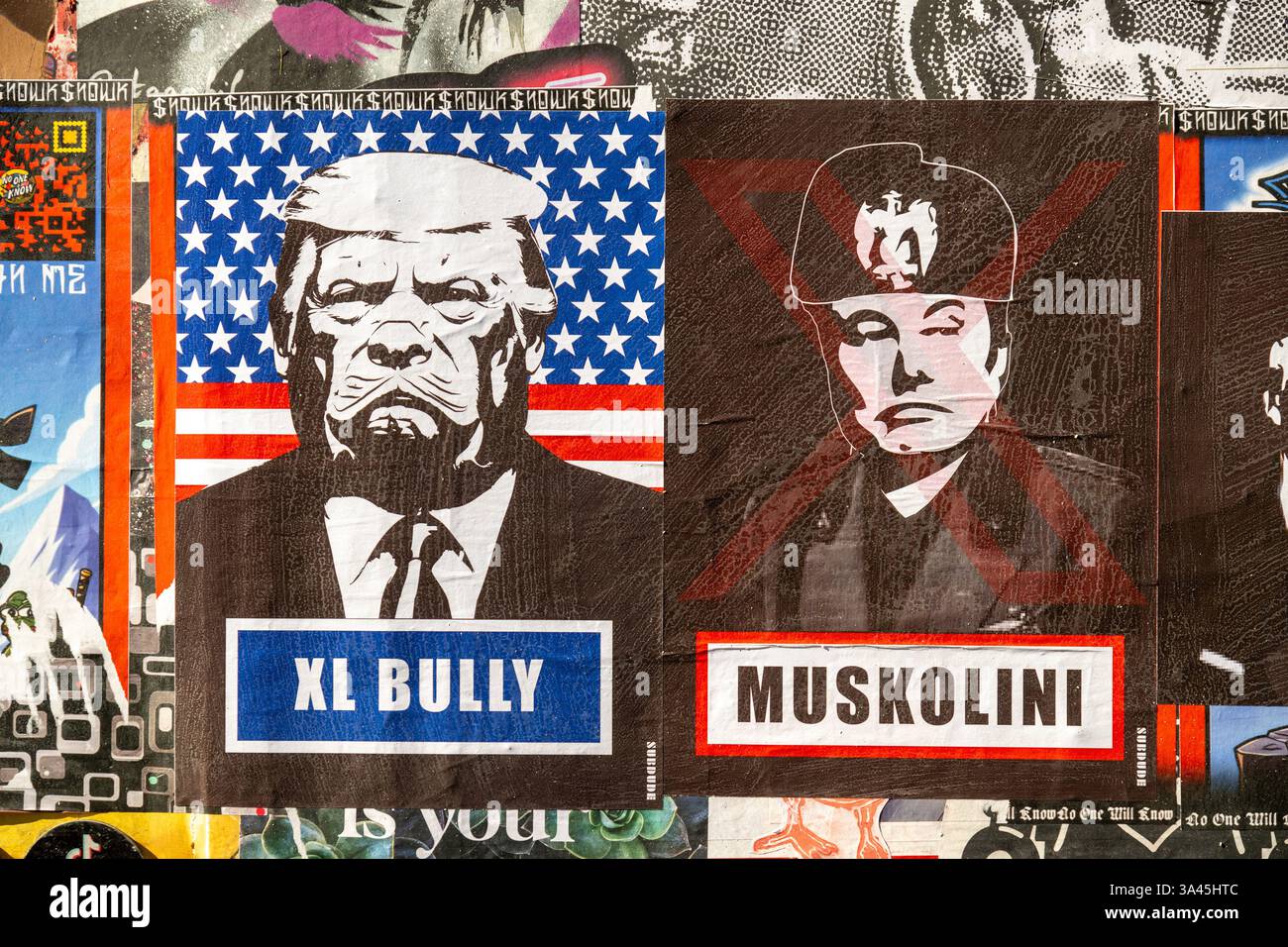 18/03/2025. London, UK Street art has appeared in Brick Lane by artist ...