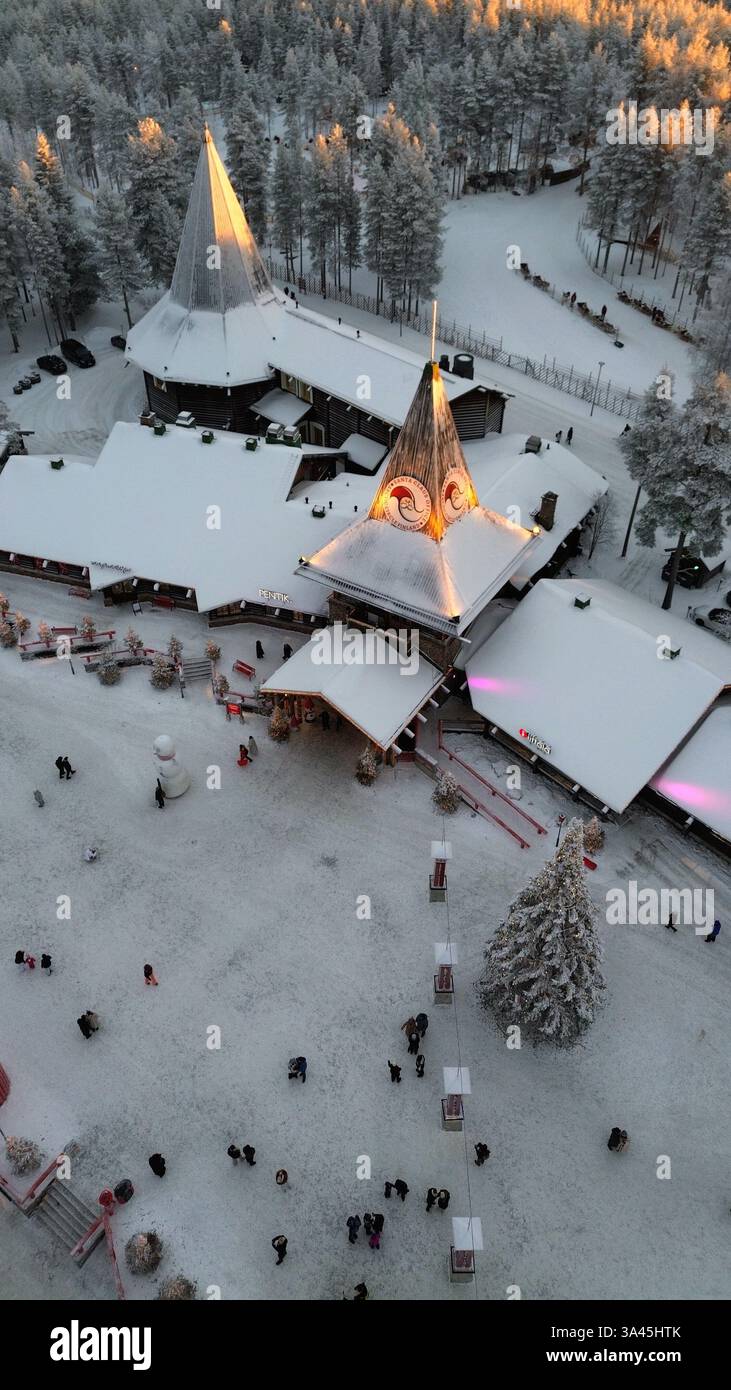 Aerial shot houses in village hi-res stock photography and images - Alamy