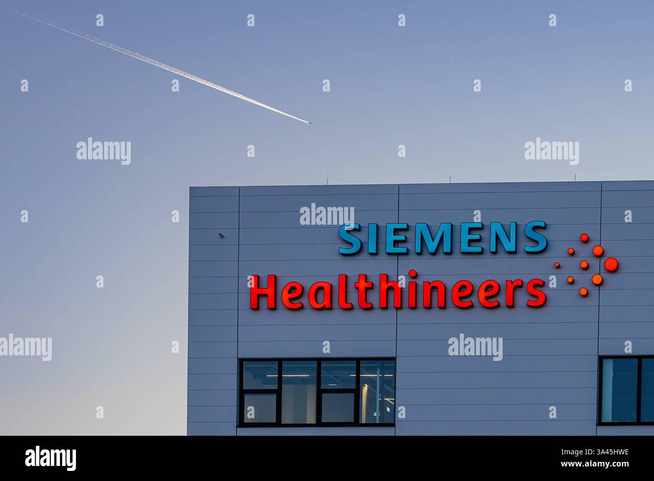 Siemens Healthineers, Forchheim, 17.03.2025 Außenansicht eines Gebäudes ...