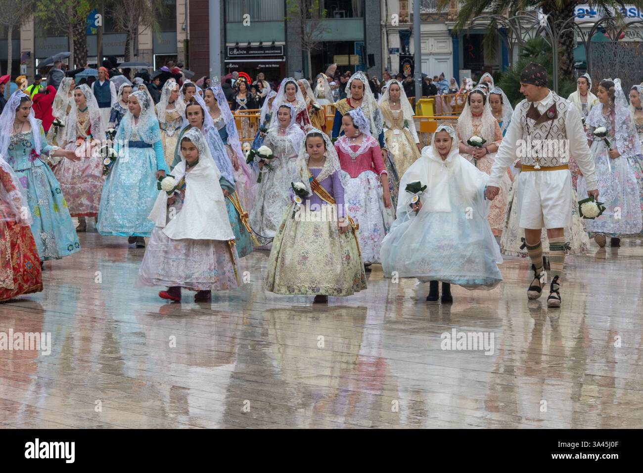 Valencia, Spain, March 18, 2025. On the fourth day of the Fallas ...