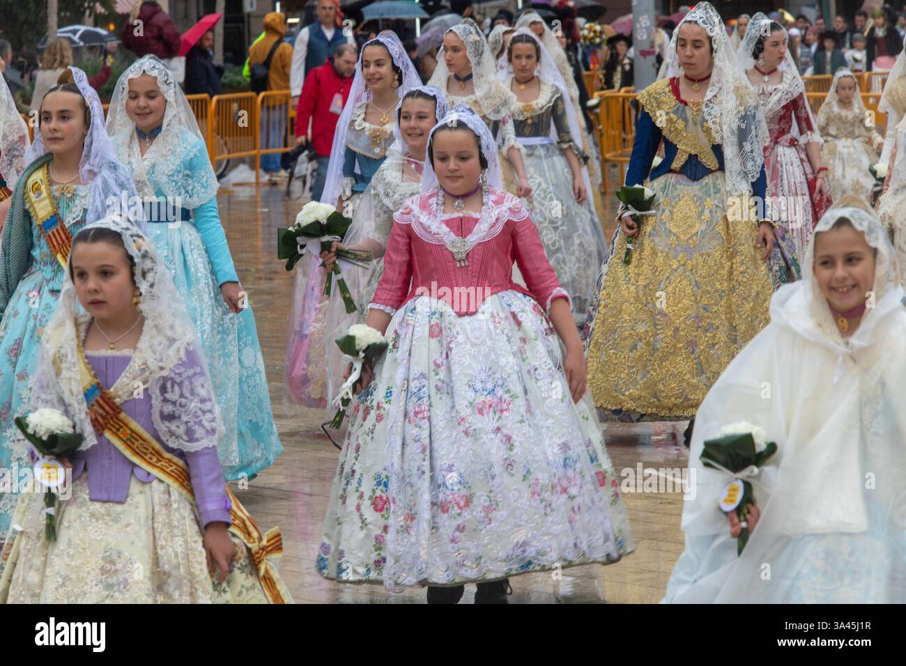 Valencia, Spain, March 18, 2025. On the fourth day of the Fallas ...