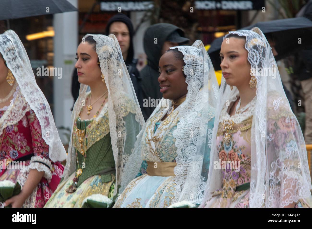 Valencia, Spain, March 18, 2025. On the fourth day of the Fallas ...