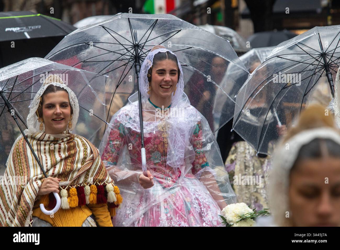 Valencia, Spain, March 18, 2025. On the fourth day of the Fallas ...