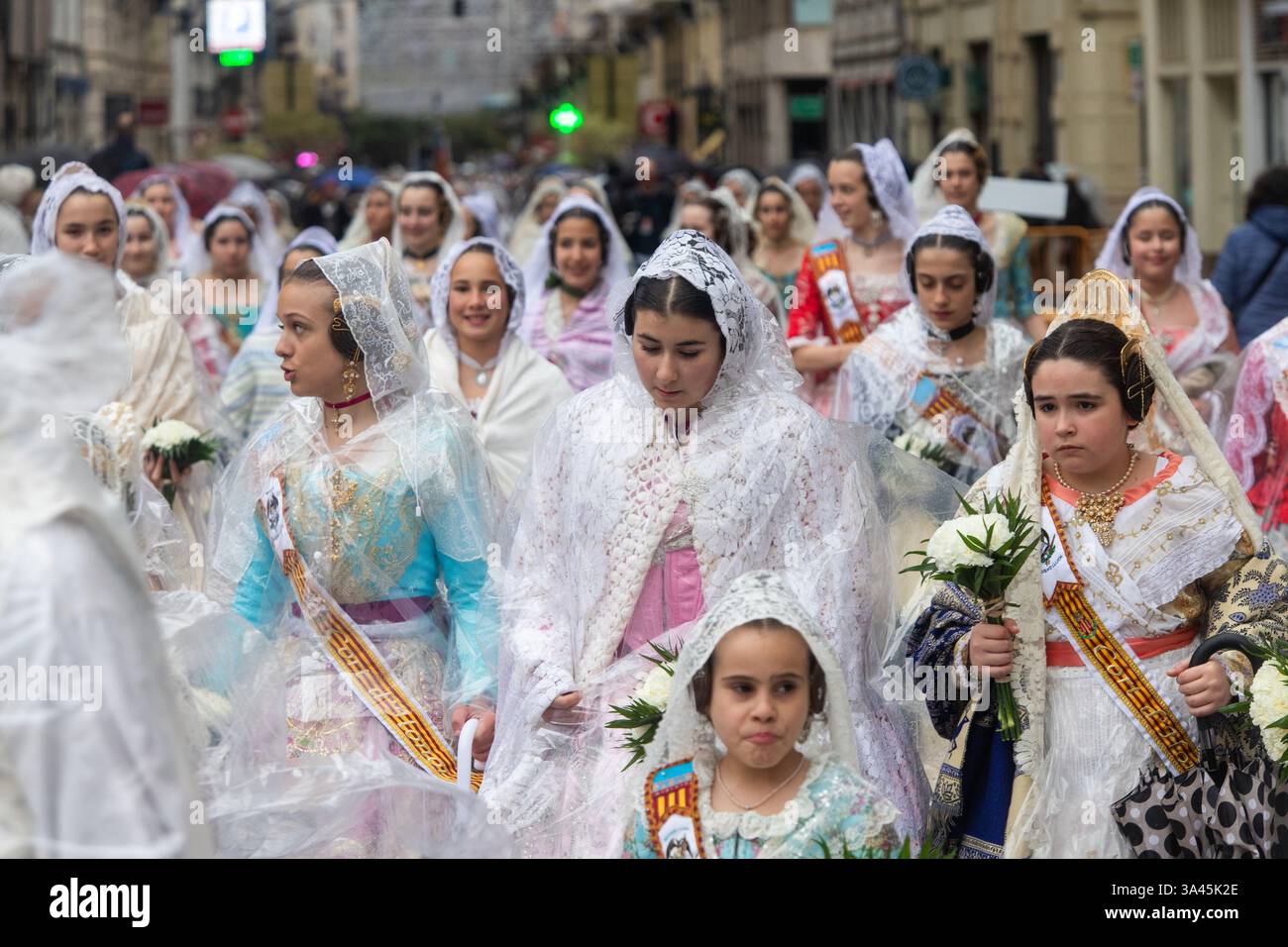 Valencia, Spain, March 18, 2025. On the fourth day of the Fallas ...