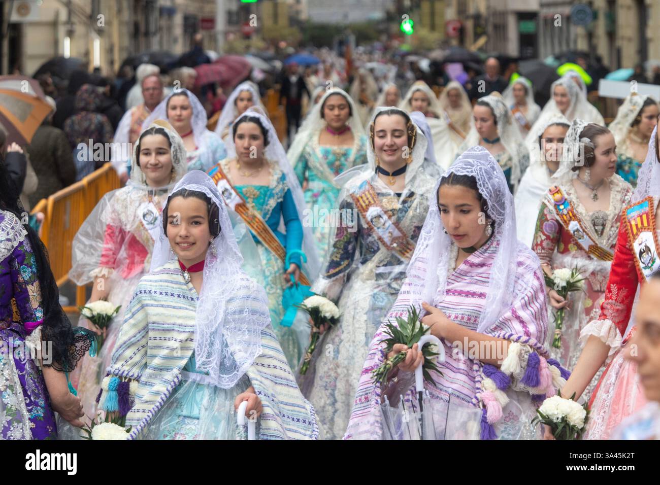 Valencia, Spain, March 18, 2025. On the fourth day of the Fallas ...