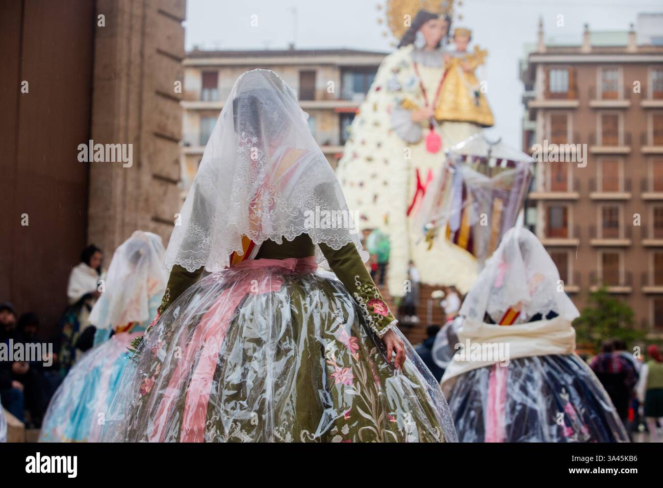 Valencia, Spain, March 18, 2025. On the fourth day of the Fallas ...