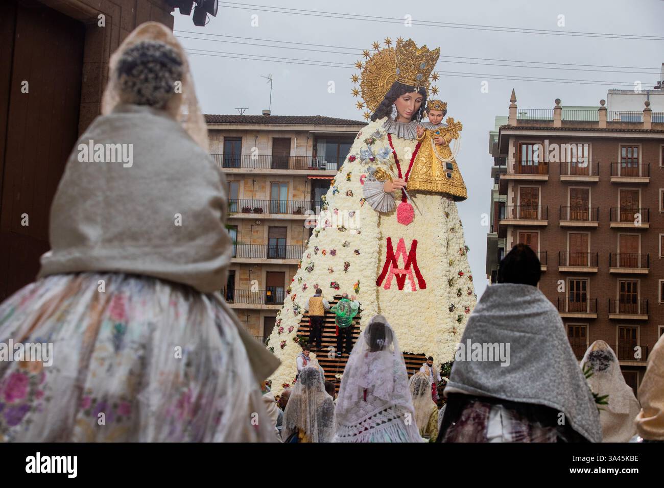 Valencia, Spain, March 18, 2025. On the fourth day of the Fallas ...