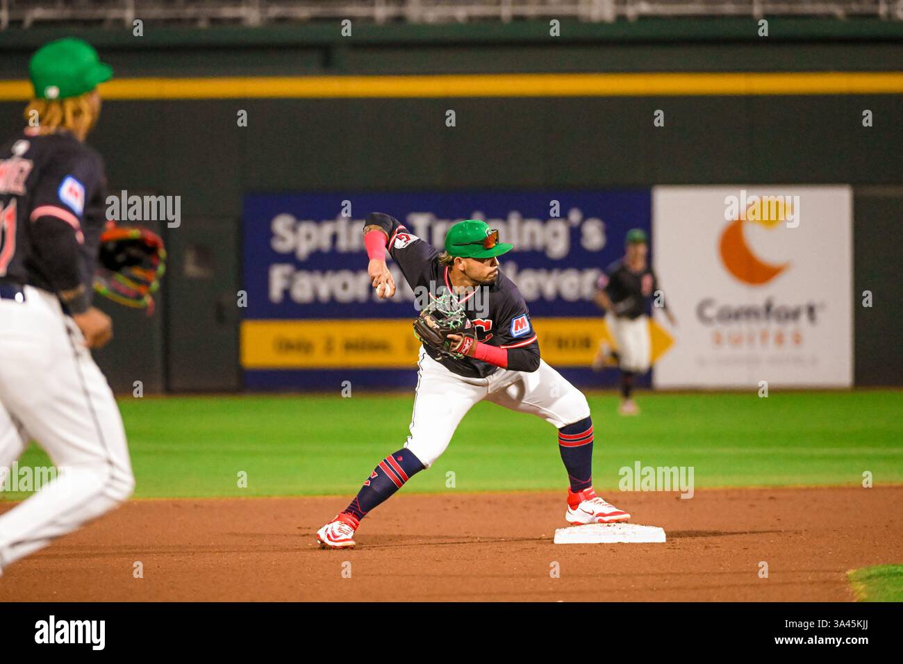 Goodyear, United States. 17th Mar, 2025. Cleveland Guardians third base ...