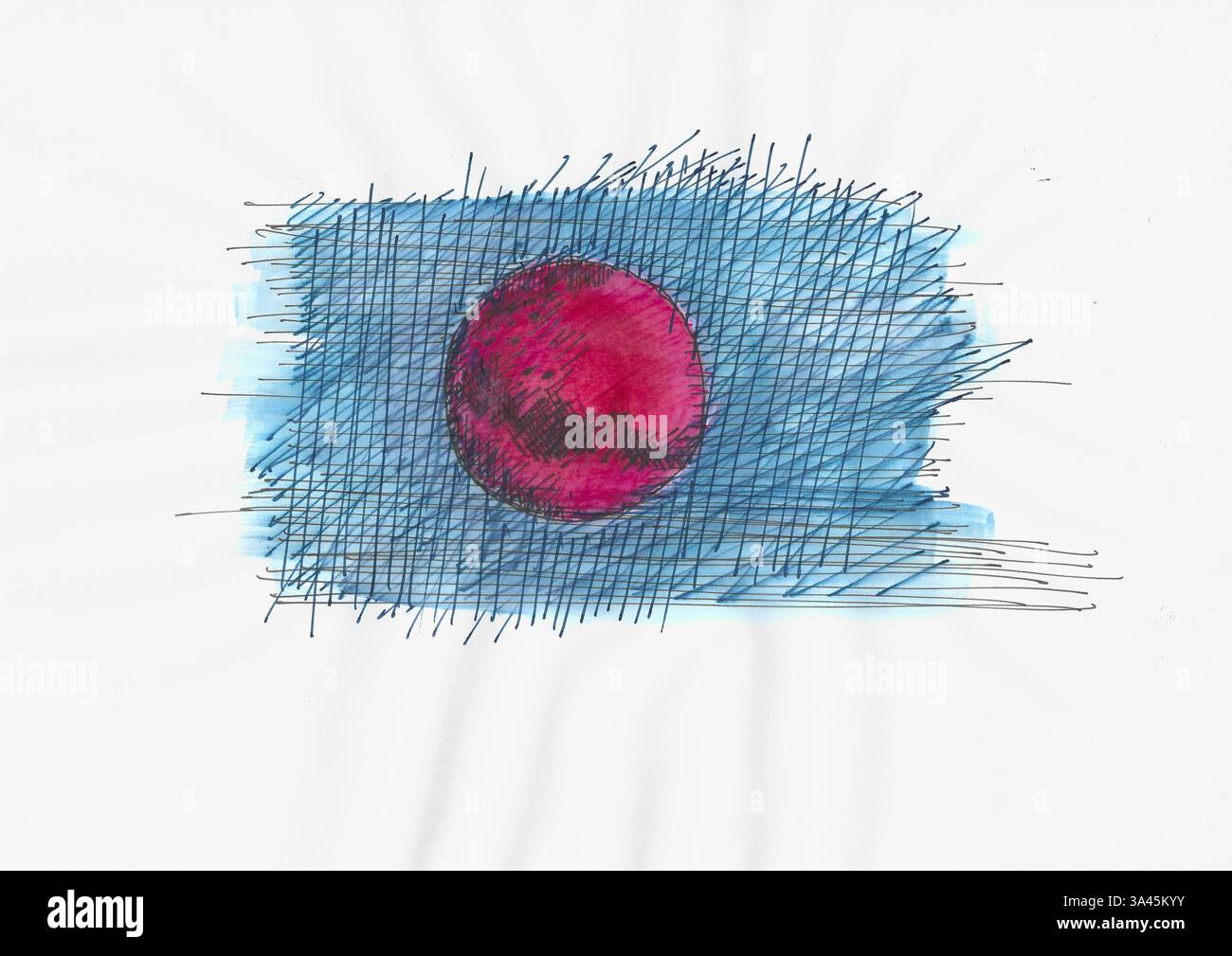 Blue pen wash hi-res stock photography and images - Alamy