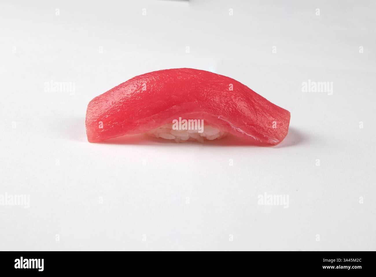 Tuna sushi isolated on white, Japan food Stock Photo - Alamy