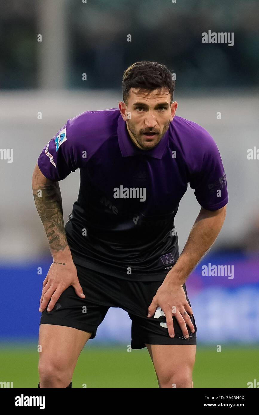 Danilo Cataldi of ACF Fiorentina looks on during the Serie A Enilive ...