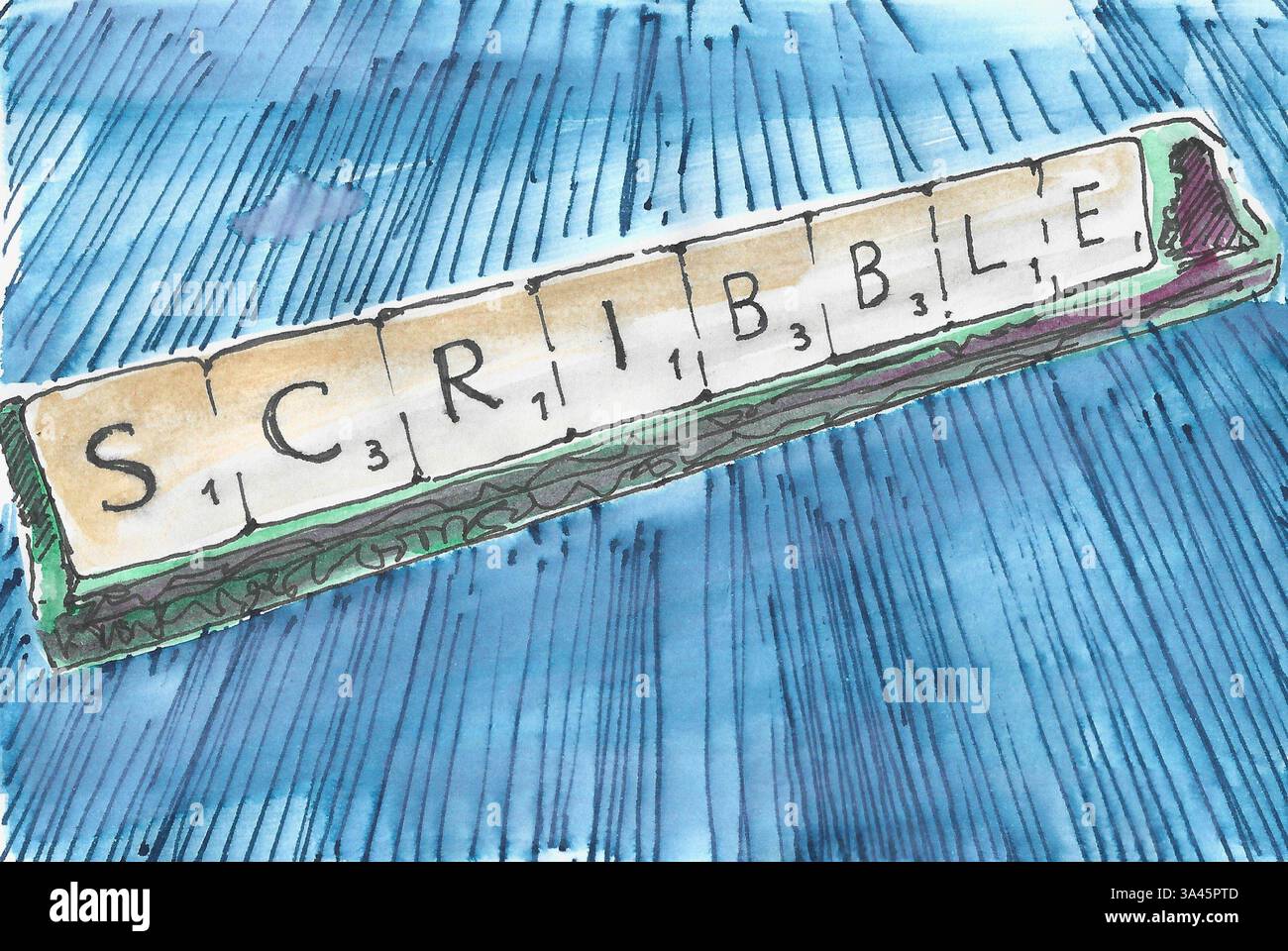 Scrable hi-res stock photography and images - Alamy