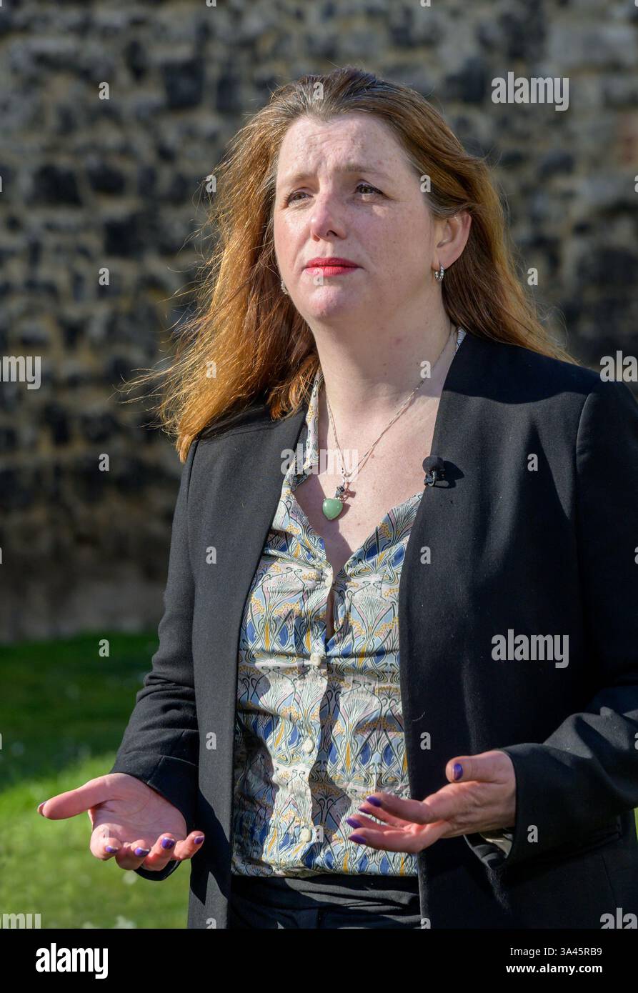 London, UK. 18th Mar, 2025. Alison McGovern - Minister of State for ...