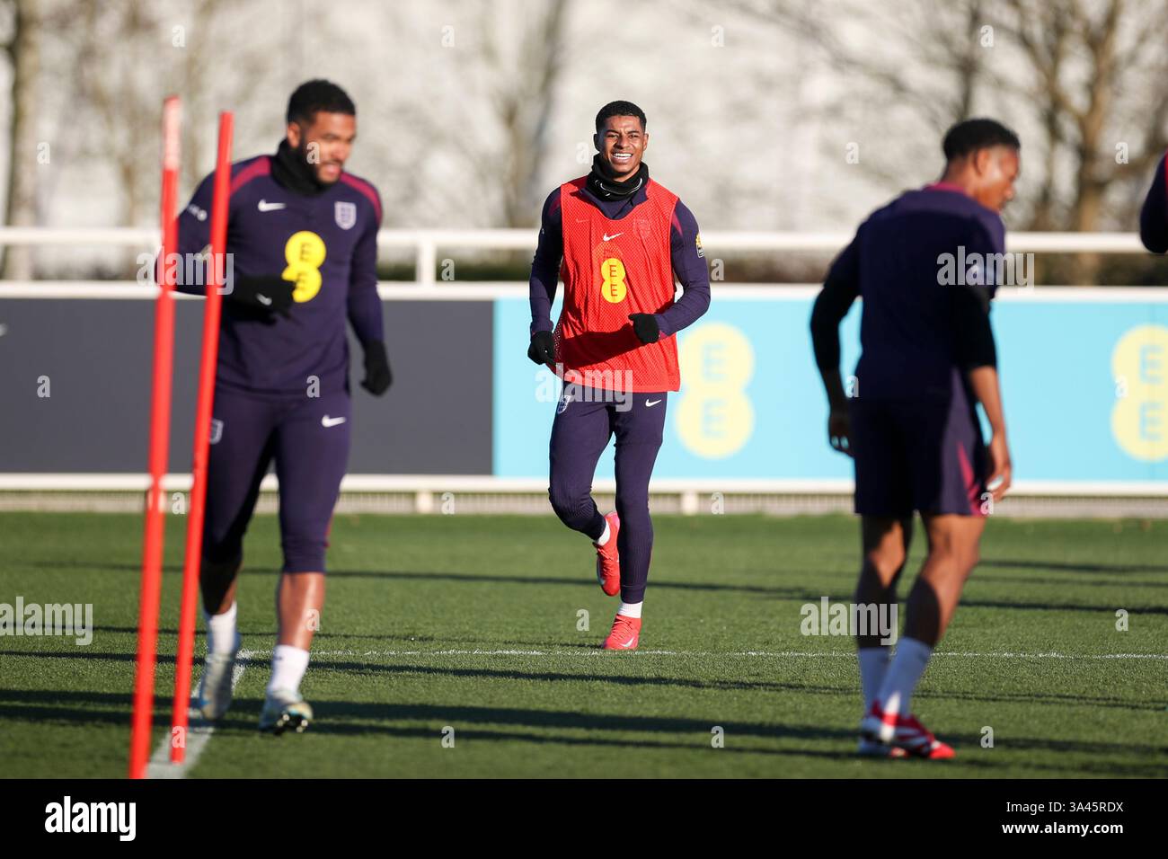 Marcus Rashford (Aston Villa, loan from Manchester United), smiling ...