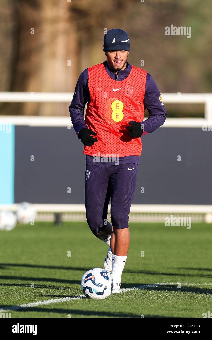 Burton Upon Trent, UK. 18th Mar, 2025. Jude Bellingham (Real Madrid ...