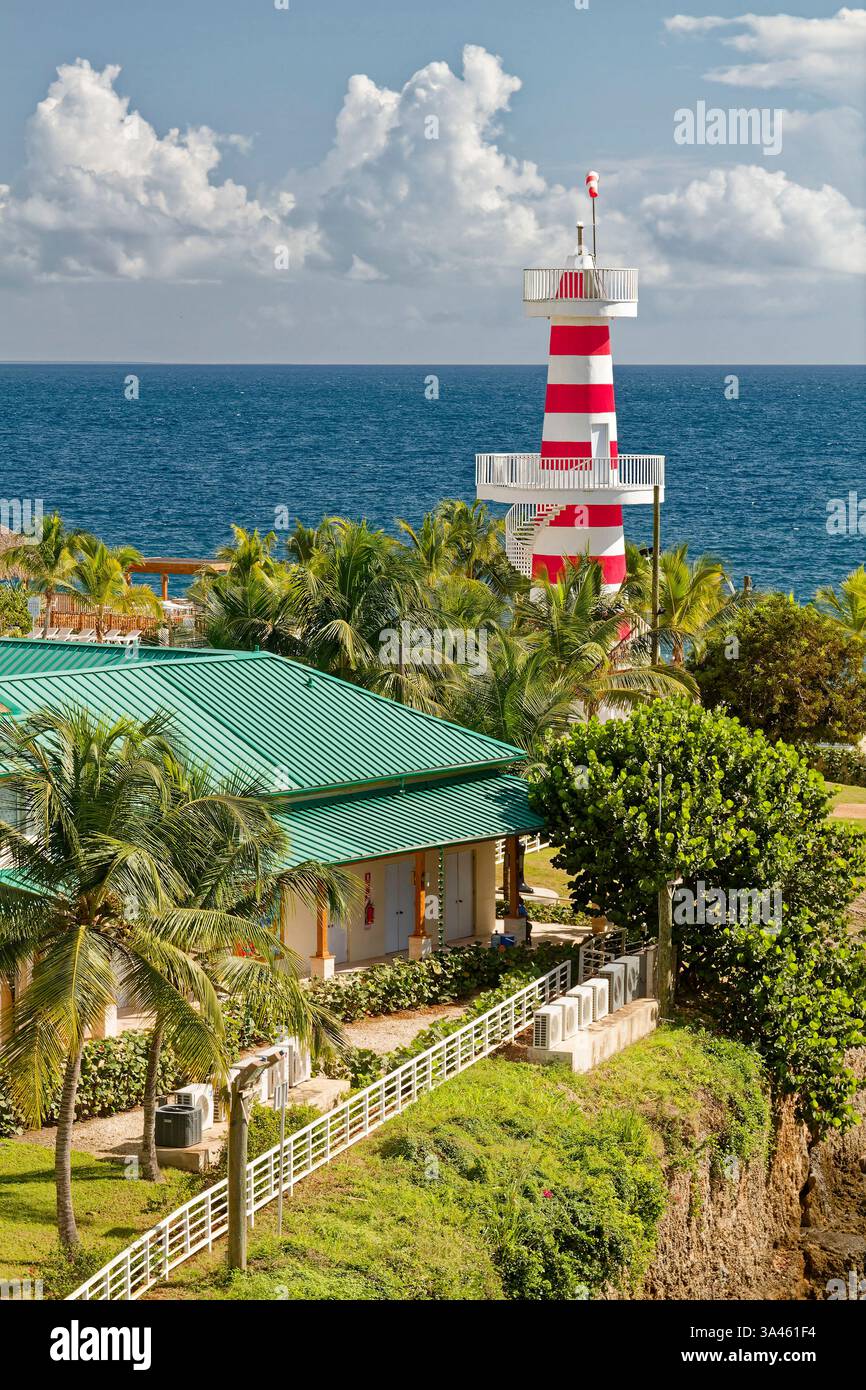 LaRomana Lighthouse, Casa De Campo Marina, beacon, red & white stripes ...
