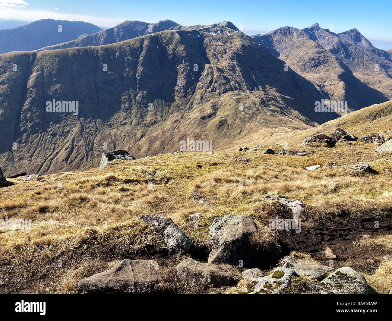 Dalmally, Scotland, UK. 18th Mar 2025. A beautiful crisp Spring day for ...