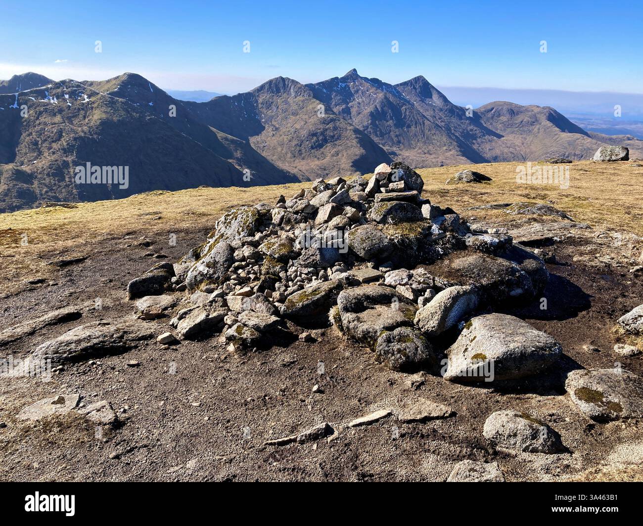 Dalmally, Scotland, UK. 18th Mar 2024. A beautiful crisp Spring day for ...