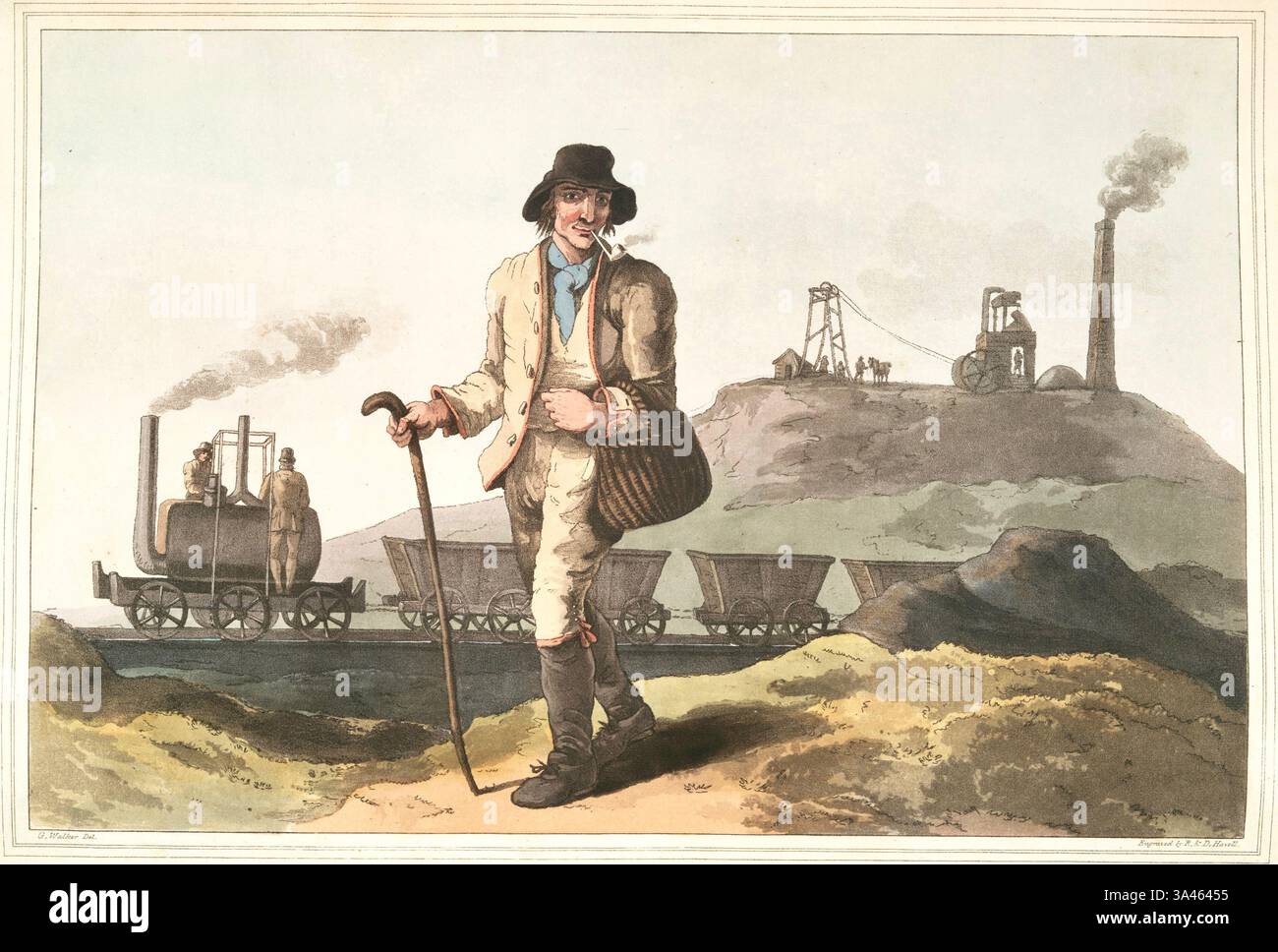 John blenkinsops pioneering locomotive hi-res stock photography and ...