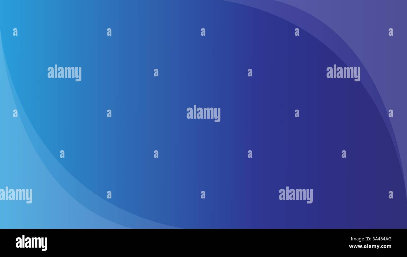 Smooth blue abstract wave background with gradient curves, perfect for wallpapers, web design ...