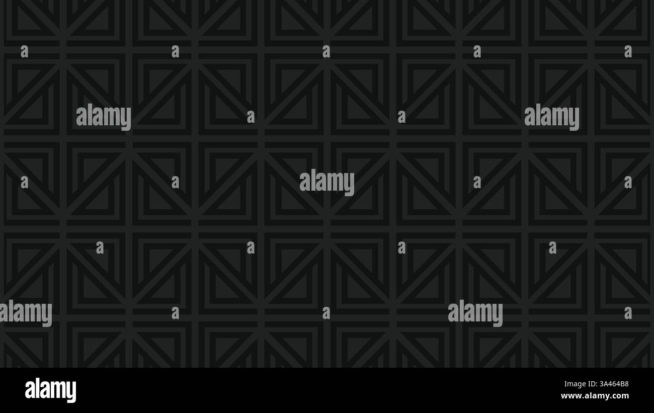 Black seamless geometric pattern with a stylish and minimal design ...