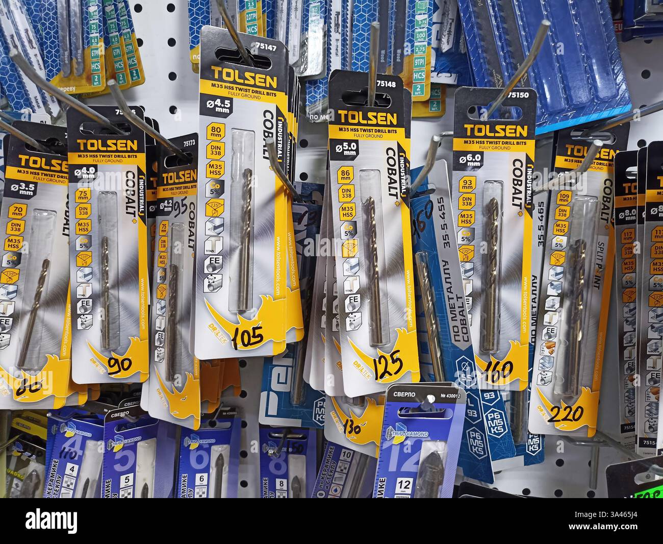 Precision drill display hi-res stock photography and images - Alamy