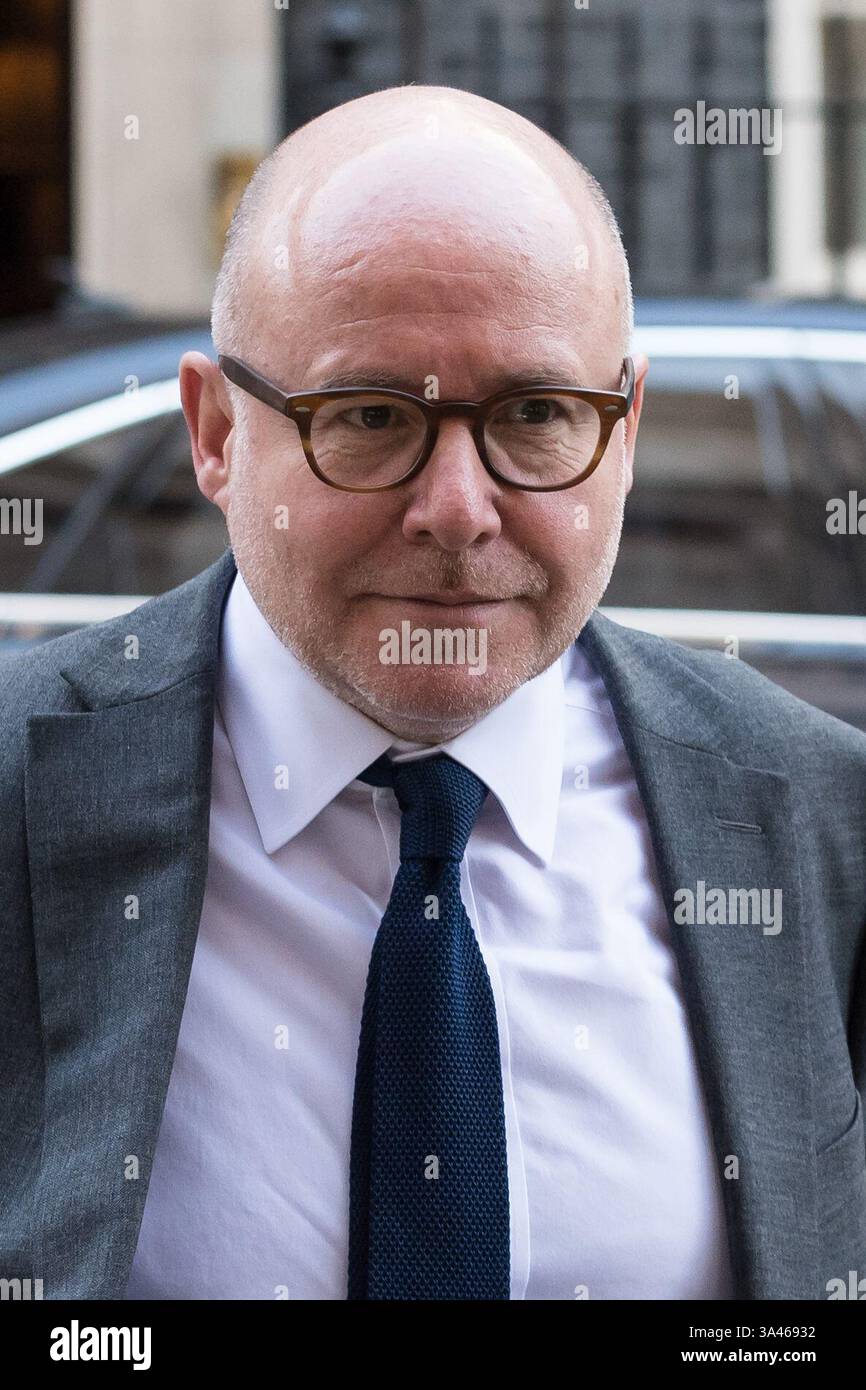 London, UK. 18th March, 2025. Attorney General Richard Hermer leaves 10 ...