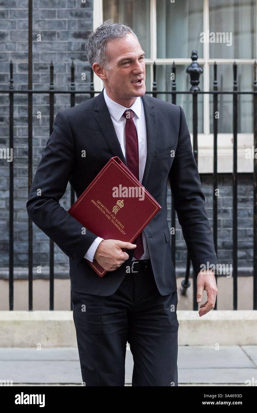 London, UK. 18th March, 2025. Secretary of State for Science ...