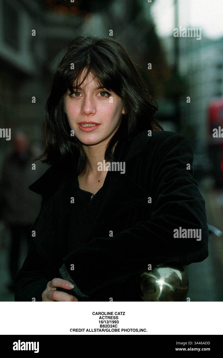 Dec. 16, 1993 - Scarborough, North Yorkshire, England - CAROLINE CATZ ...