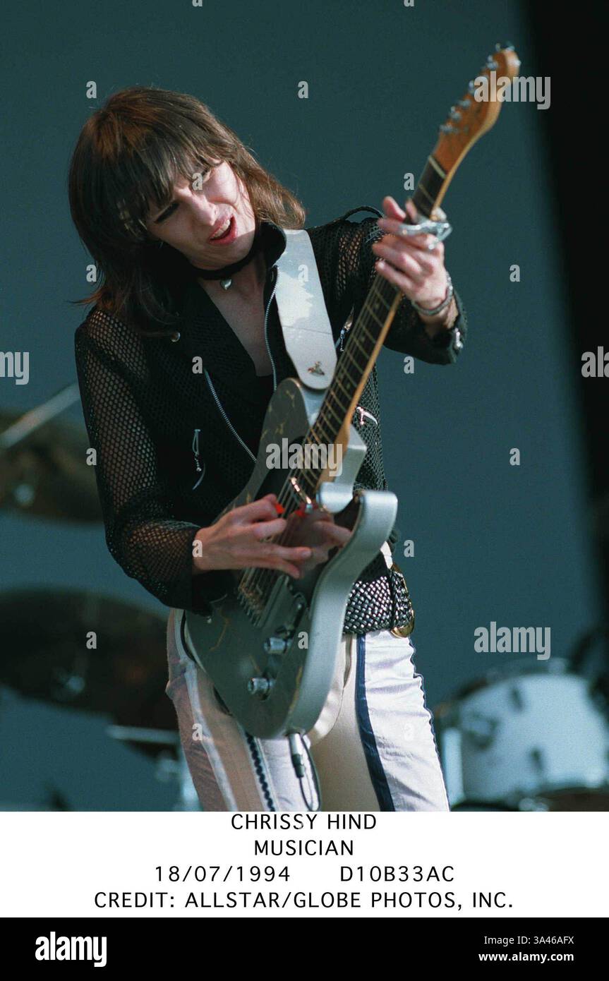 July 18, 1994 - Scarborough, North Yorkshire, England - CHRISSY HIND ...