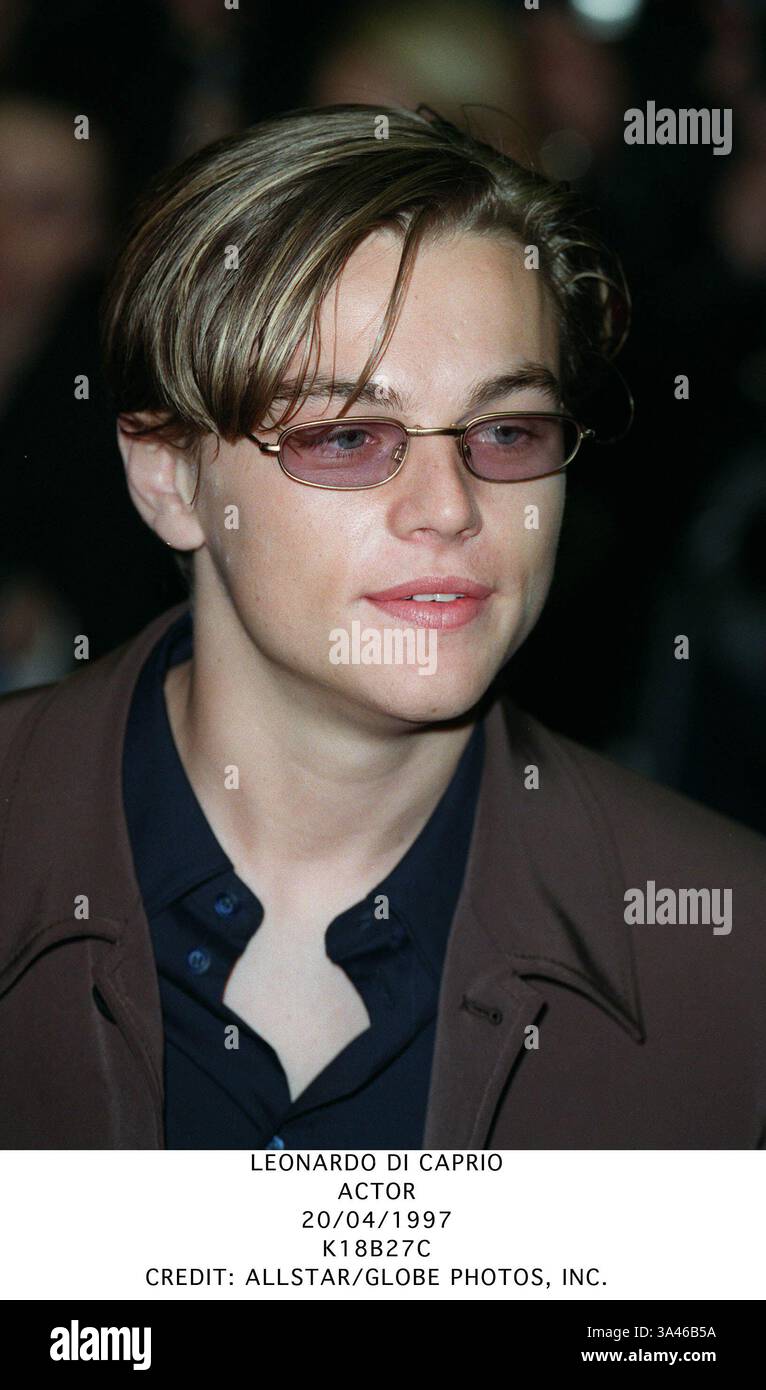 Apr. 20, 1997 - Scarborough, North Yorkshire, England - LEONARDO DI ...