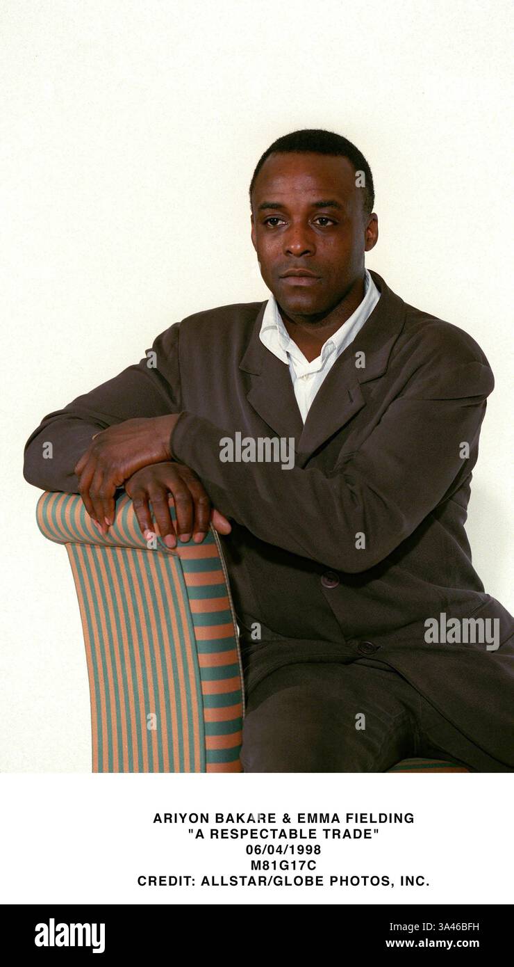 Apr. 6, 1998 - Scarborough, North Yorkshire, England - ARIYON BAKARE.ACTOR.06/04/1998.M81E2C ...