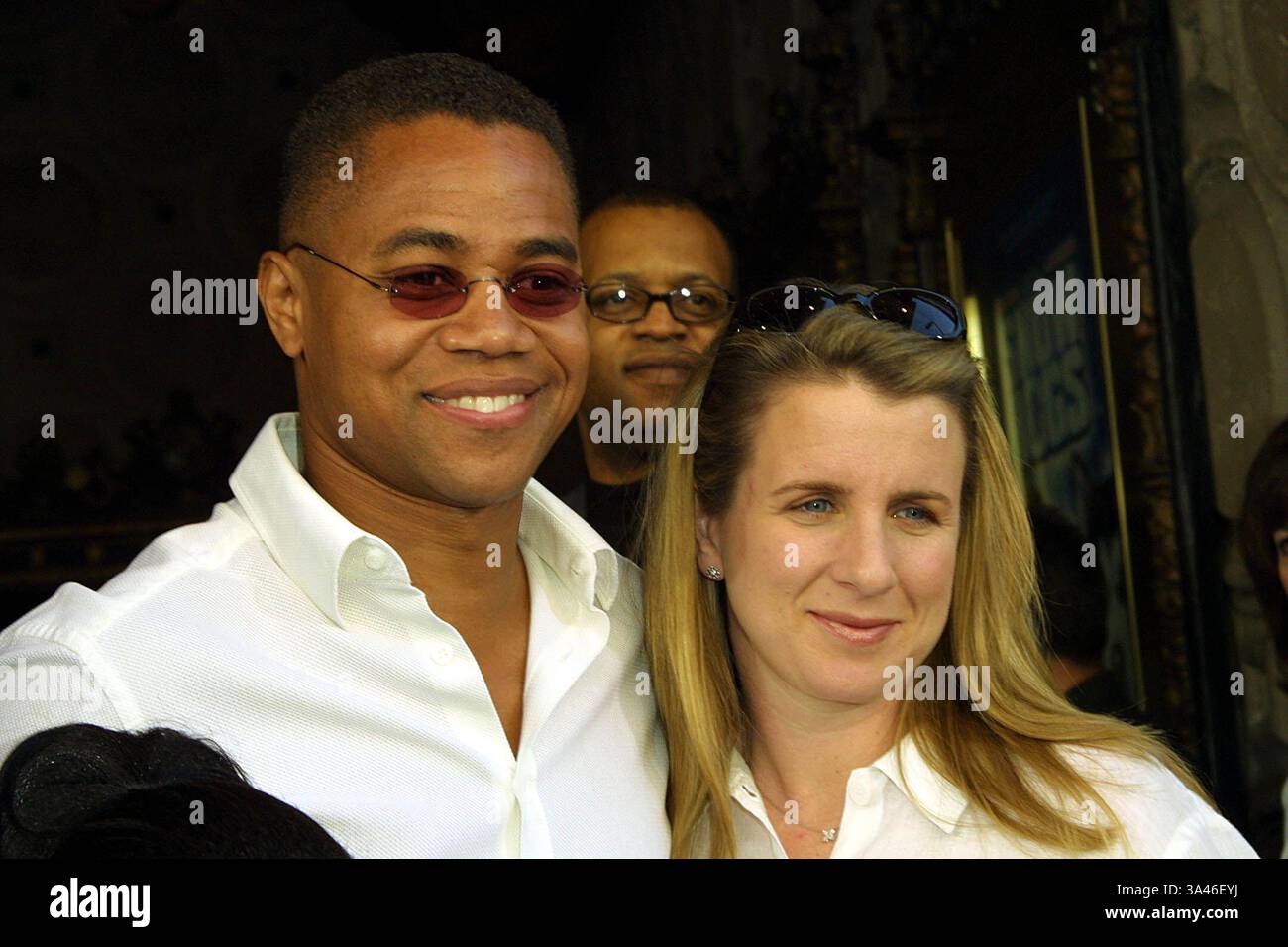 Jan. 13, 2002 - Hollywood, CALIFORNIA, USA - CUBA GOODING JR WIFE SARAH ...