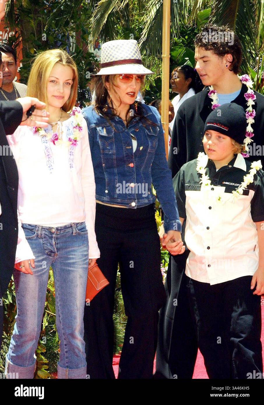 June 17, 2002 - Hollywood, CALIFORNIA, USA - LISA MARIE PRESLEY ...