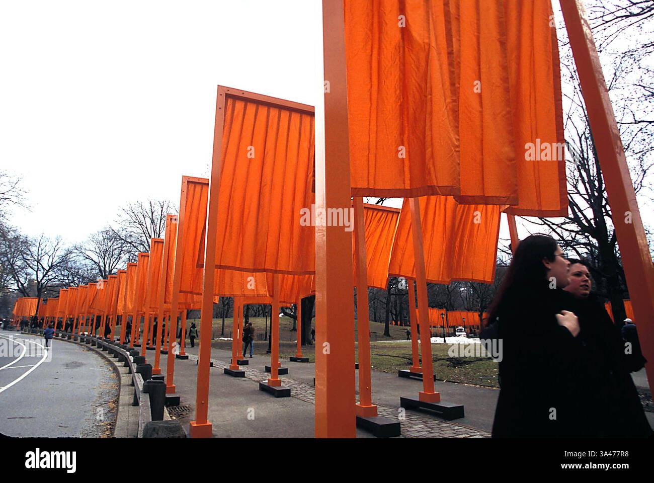 Feb. 17, 2005 - K41816RHART.''THE GATES, CENTRAL PARK , NEW YORK, 1970 ...