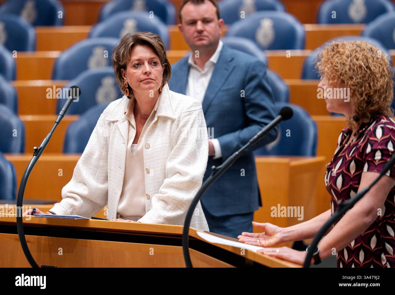 2025-03-18 Dutch Tweede Kamer Plenary Debate DEN HAAG, NETHERLANDS ...