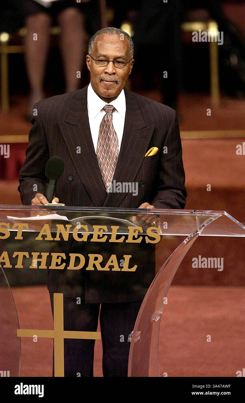 Apr. 6, 2005 - Los Angeles, CALIFORNIA, USA - K42609VG.JOHNNIE COCHRAN ...