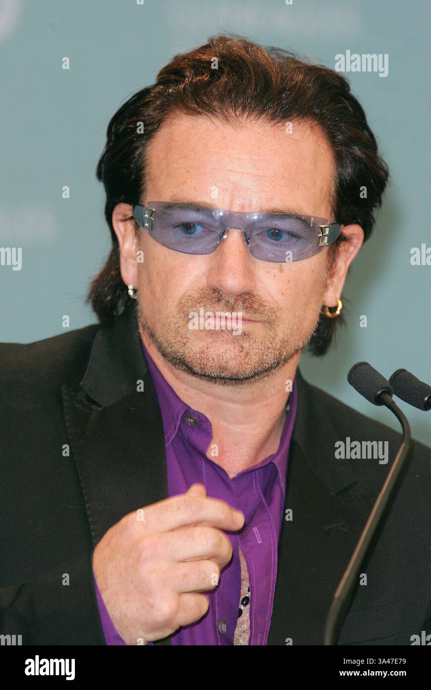 July 13, 2005 - Scarborough, North Yorkshire, England - BONO.POP SINGER ...