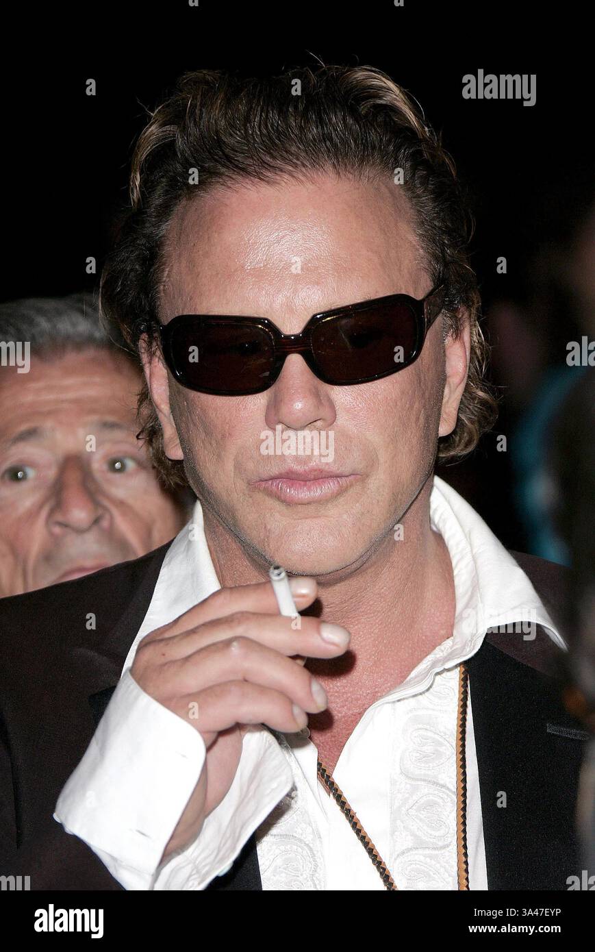 Aug. 9, 2005 - Scarborough, North Yorkshire, England - MICKEY ROURKE ...