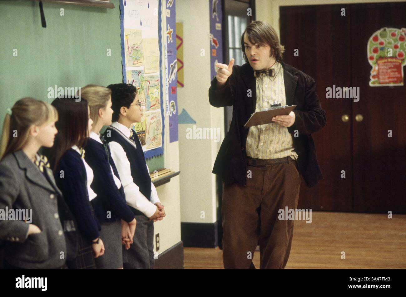 Oct. 31, 2005 - K45728ES.SCHOOL OF ROCK .(Left to right) Veronica ...