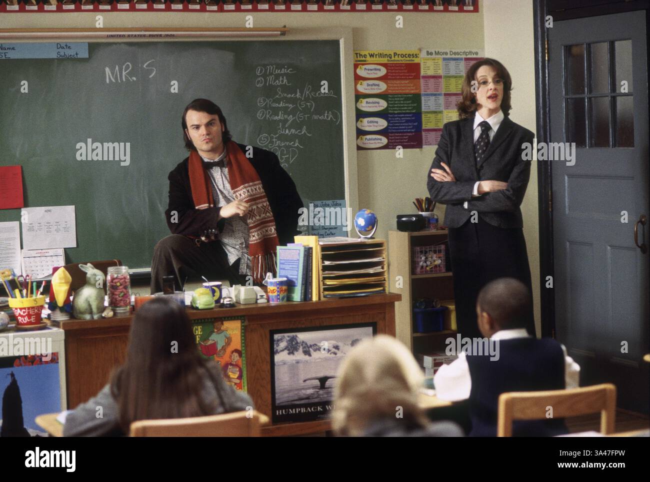 Oct. 31, 2005 - K45728ES.SCHOOL OF ROCK .(Left to right) Jack Black as ...