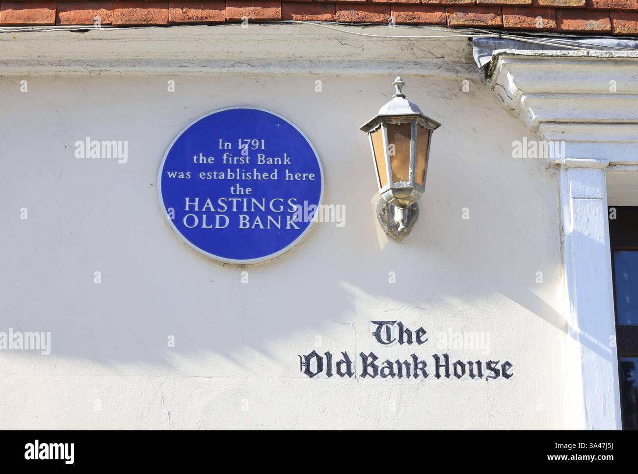 The pretty High Street in Hastings Old Town full of independent shops ...