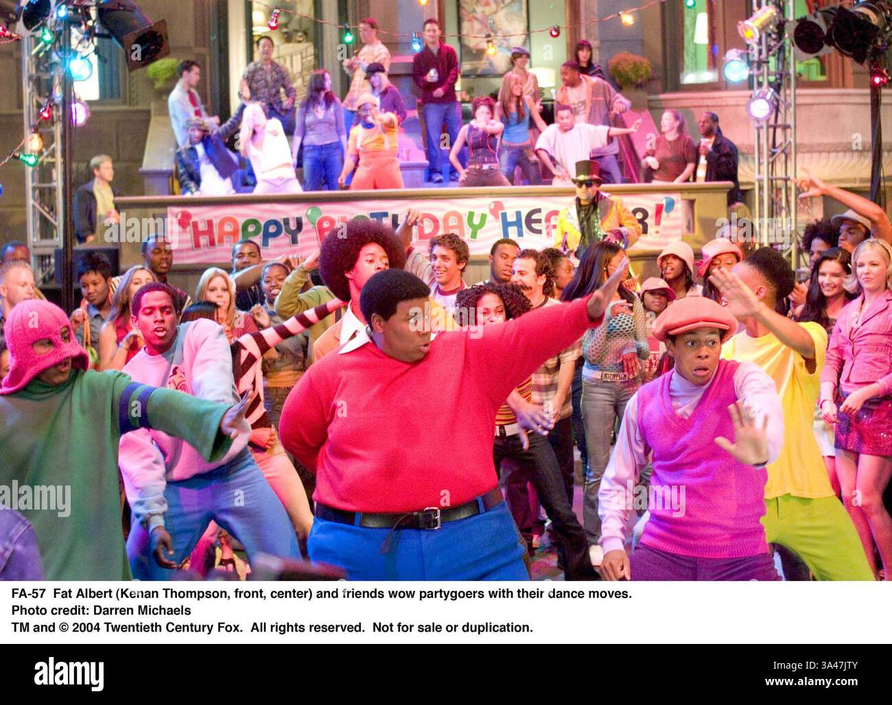 Feb. 8, 2006 - Fat Albert (Kenan Thompson, front, center) and friends ...