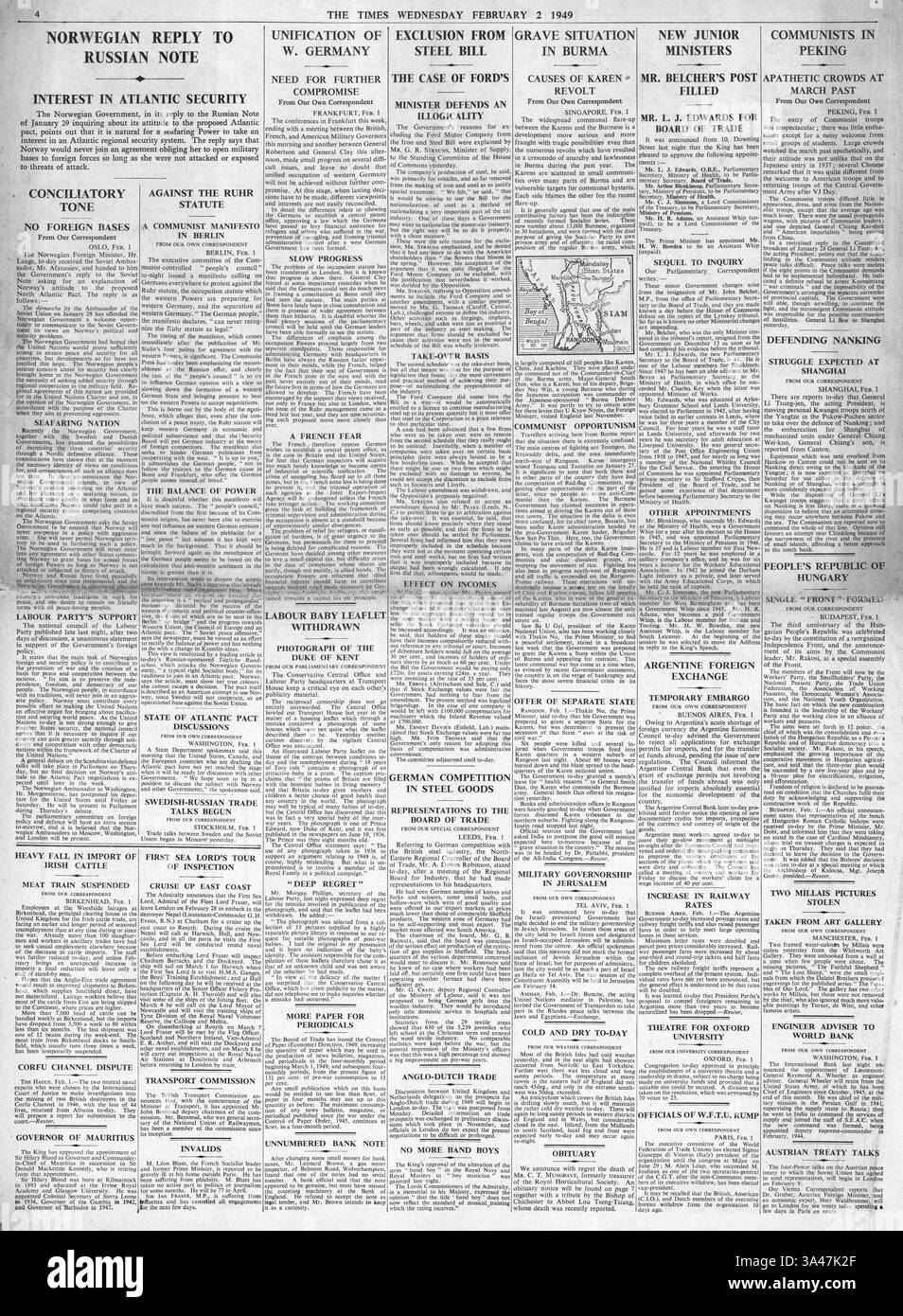 Communist china newspaper Black and White Stock Photos & Images - Alamy