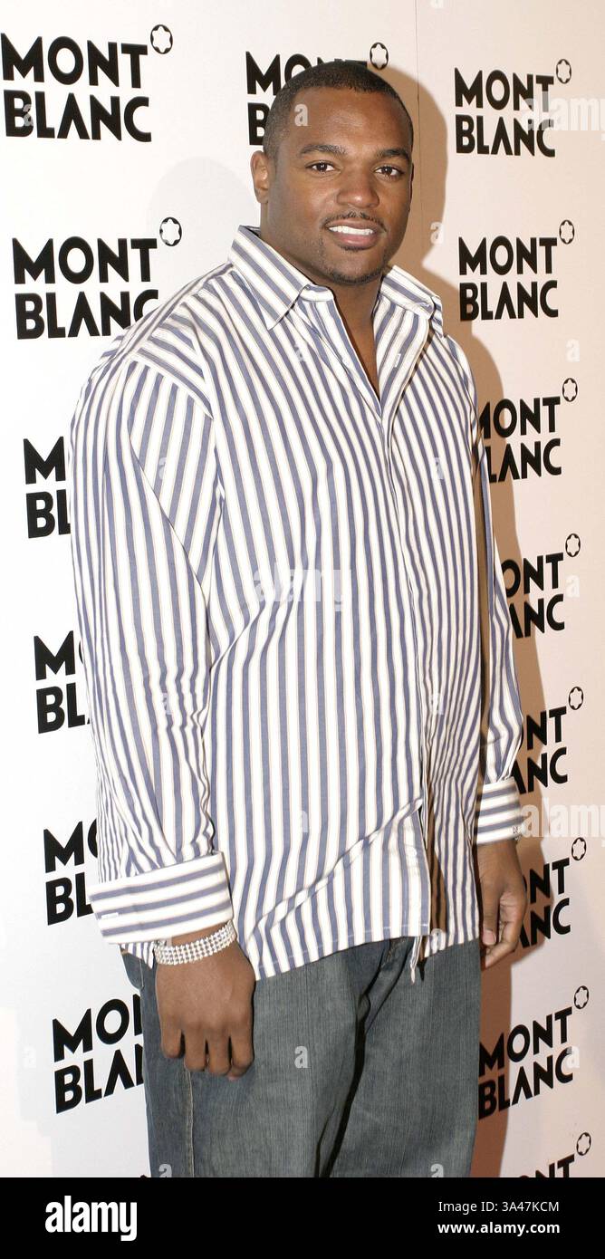 Mar. 15, 2006 - New York, NY, USA - Dwight Freeney attends ''Montblanc ...